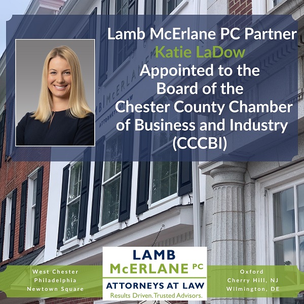 Lamb McErlane PC Partner Katie LaDow Appointed to the Board of the ...